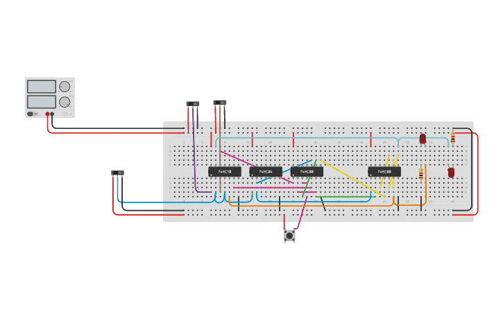 Circuit Design Jk Flipflop Tinkercad