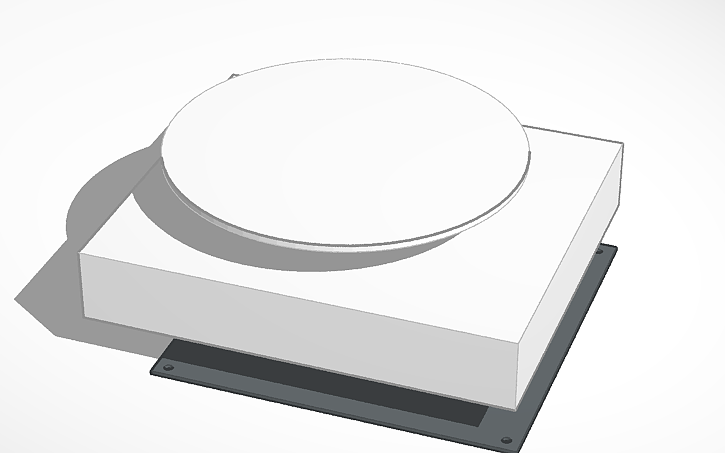 3D design Copy of Turn Table - Tinkercad