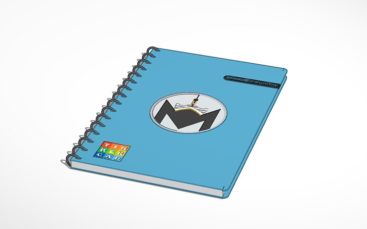 3D design Notebook | Tinkercad