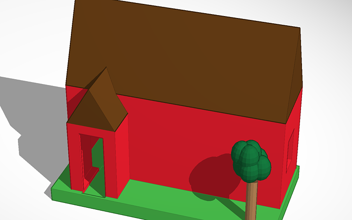 3D design cool house | Tinkercad
