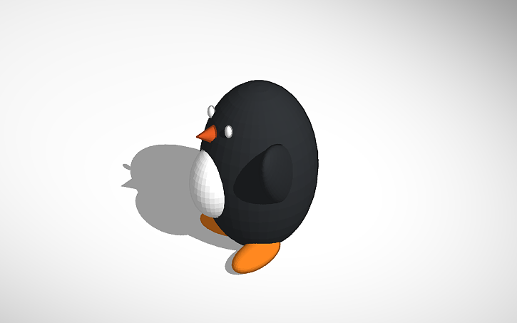 3D design Pingu | Tinkercad