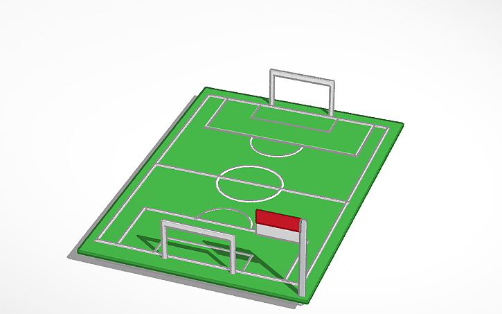 3D design stadion - Tinkercad