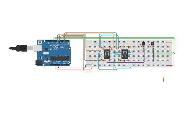 Circuit design ATIVIDADE AVALIATIVA EXER 2 - Tinkercad