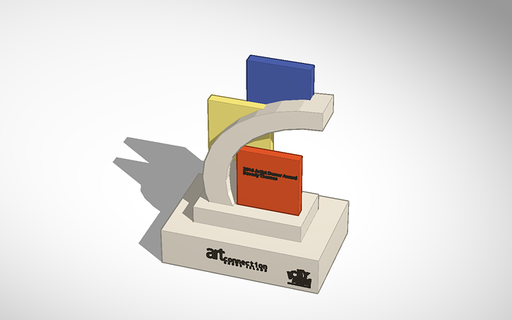 3D design Trophy - Tinkercad