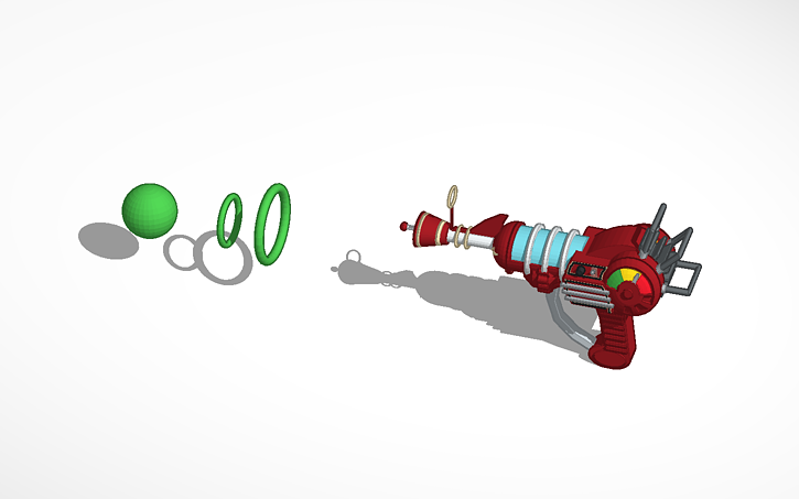 3D design Ray Gun From Black Ops Black ops 2 - Tinkercad