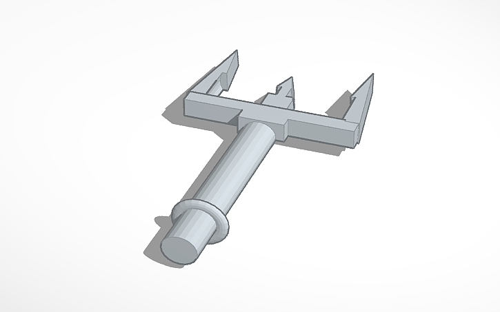 3d Design Trident Tinkercad