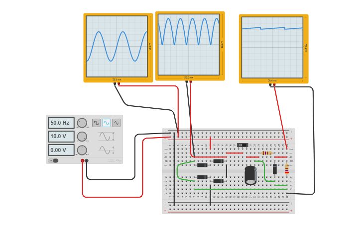 Circuit design trabalho 2 | Tinkercad