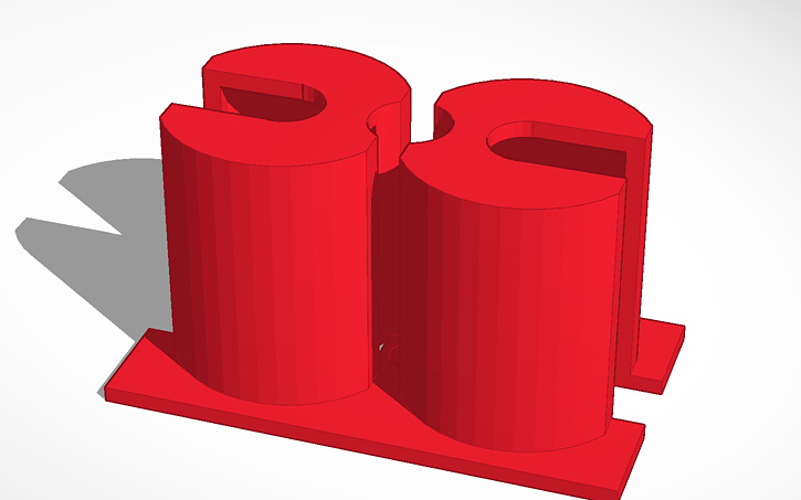3D design Electrical Outlet Cage - Tinkercad