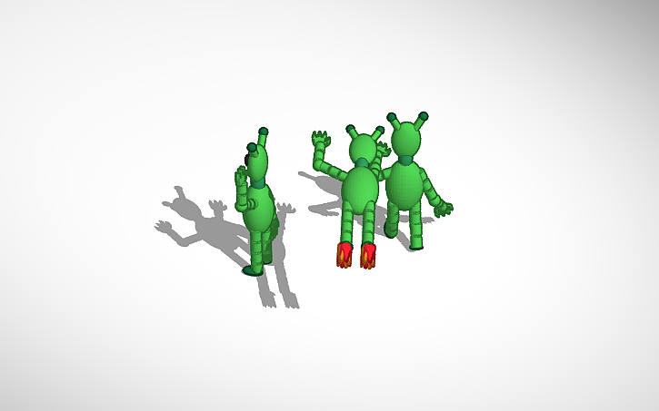 3d Design Инопланетянин Tinkercad