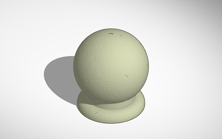 3D design DOOR HANDLE - Tinkercad