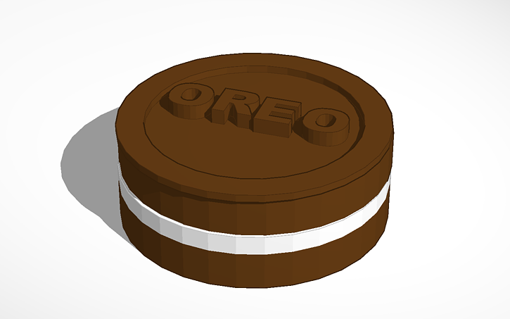 3d Design Oreo Tinkercad