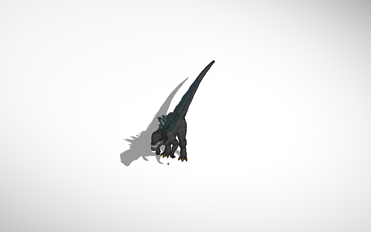 3D design Godzilla Junior from Godzilla:The series - Tinkercad