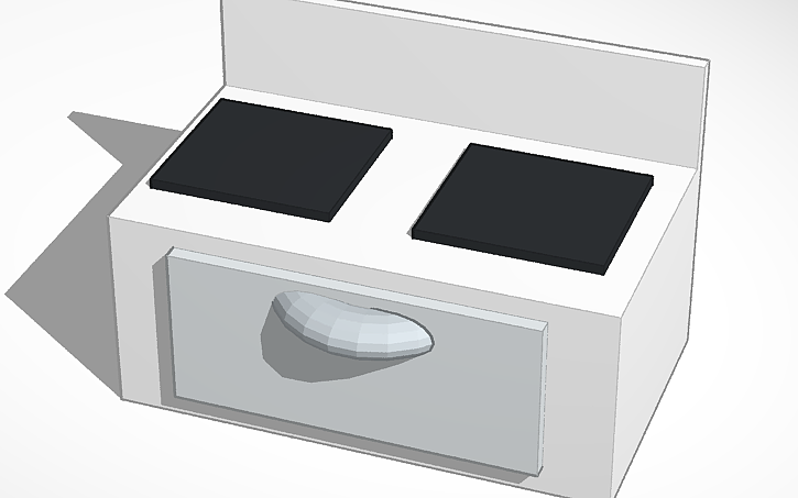 3D design Oven - Tinkercad