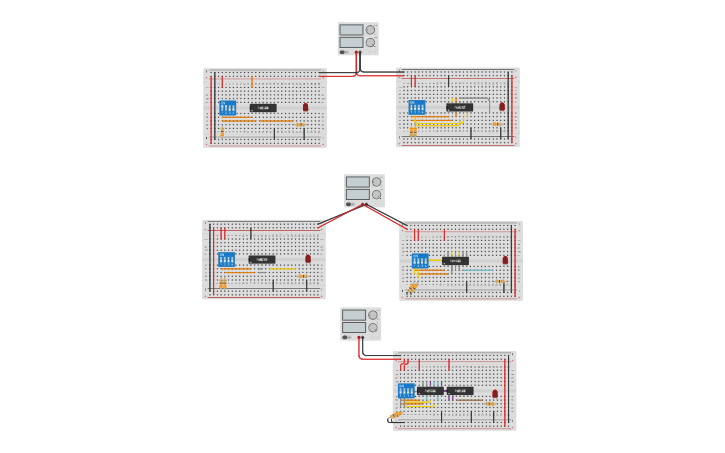 Circuit design NAND ACTIVITY 2 LOGIC GATES - Tinkercad