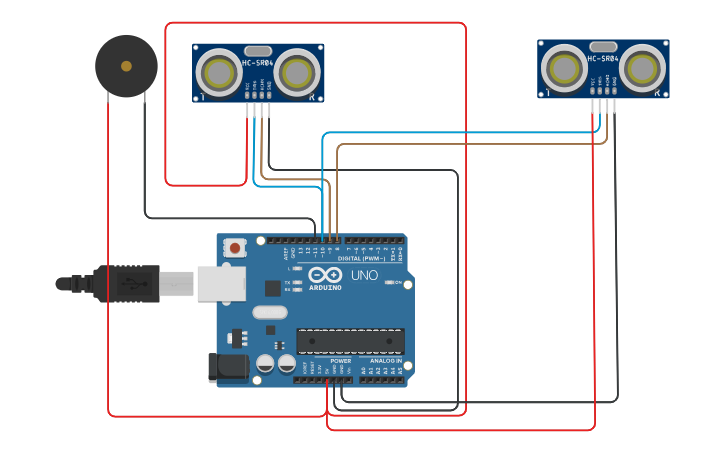 Circuit Design Theremin Tinkercad