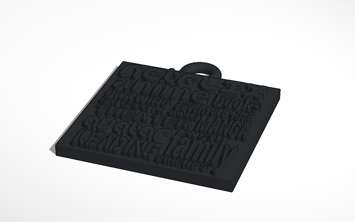 3D design plaque | Tinkercad