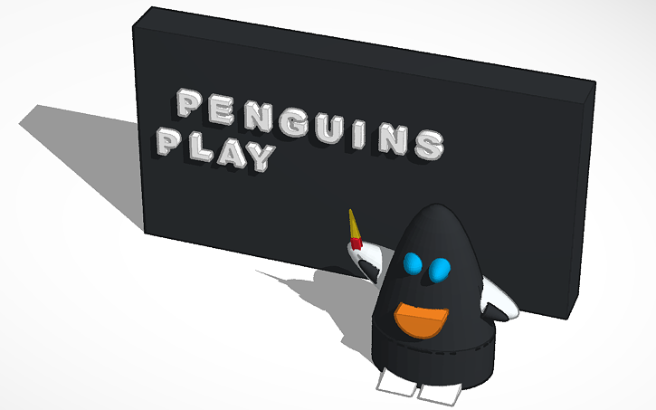 3D design Chucky Penguin - Tinkercad