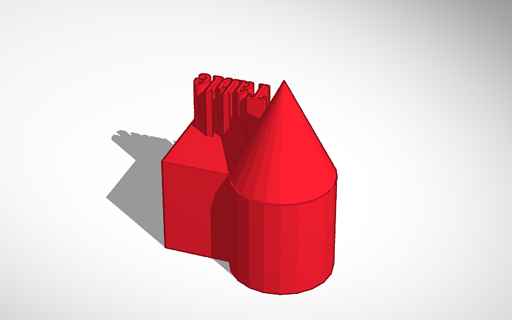 3D design Castle coffee table | Tinkercad