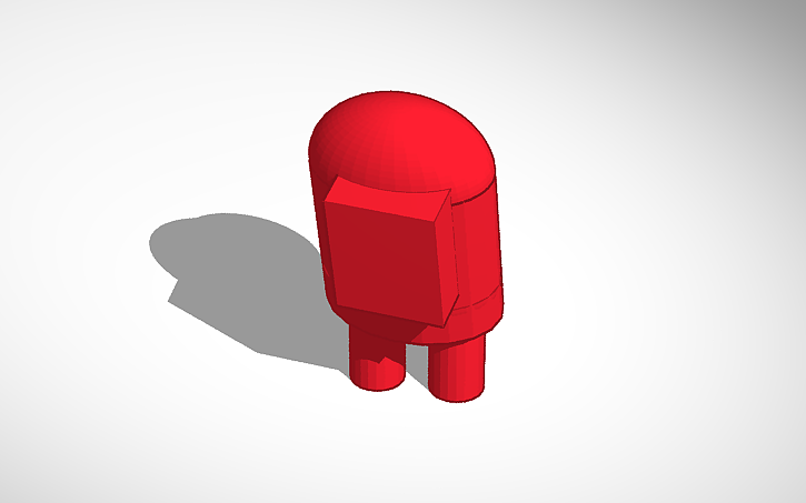 3d Design Among Us Character Tinkercad
