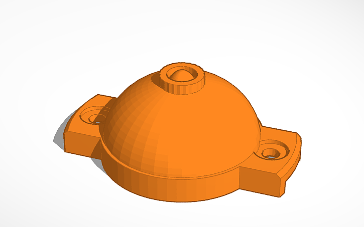3D design Beyblade burst driver-cone ball top part - Tinkercad