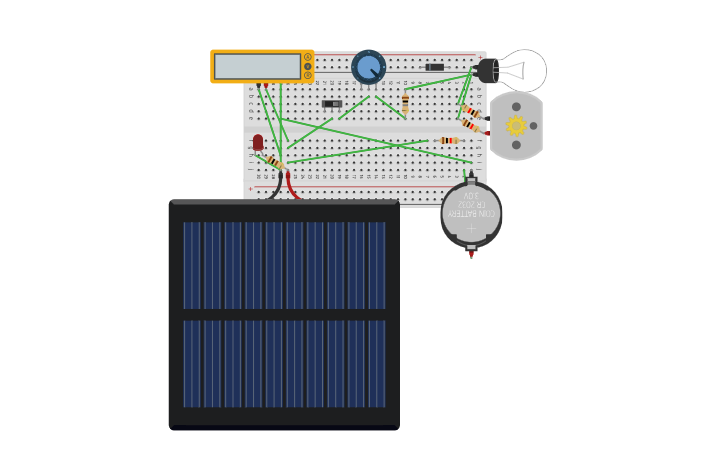 Circuit design solar circuit by aabhash - Tinkercad