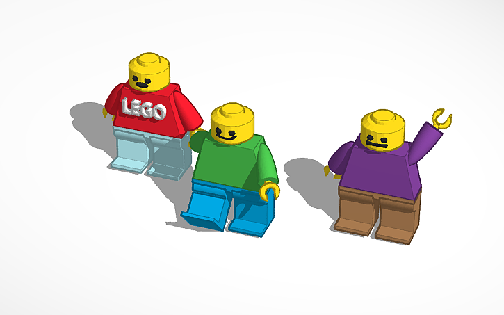 3D design Lego People | Tinkercad