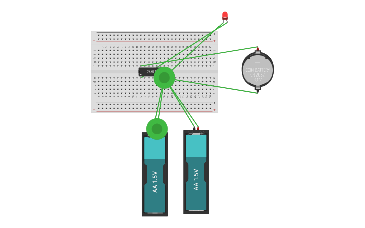 Circuit Design Nor Gate Verification Tinkercad