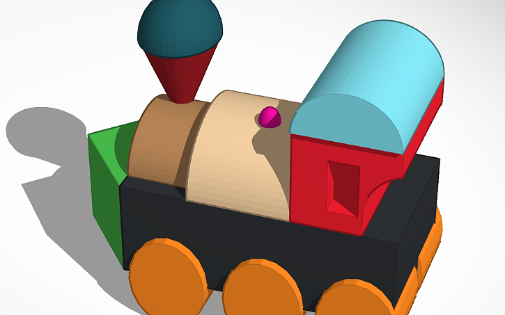 3D design 0412 train | Tinkercad