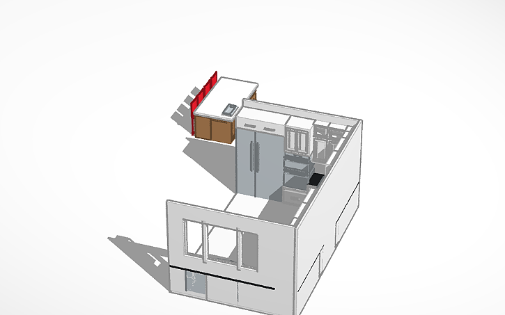 3D design Kitchen (Default) - Tinkercad
