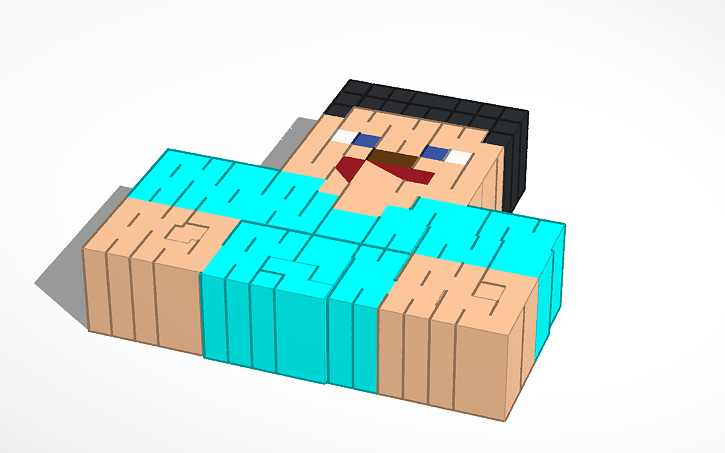 3D design Steve#Minecraft | Tinkercad
