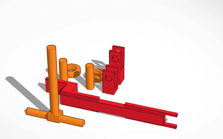 3D design finger scooter - Tinkercad