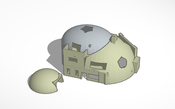 3D design THUNDERDOME - Tinkercad