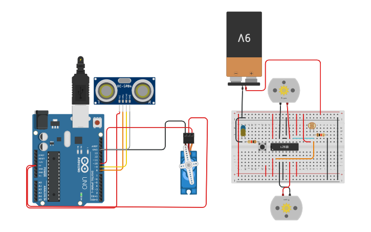 Circuit design Smart home ashvath/Krupa | Tinkercad