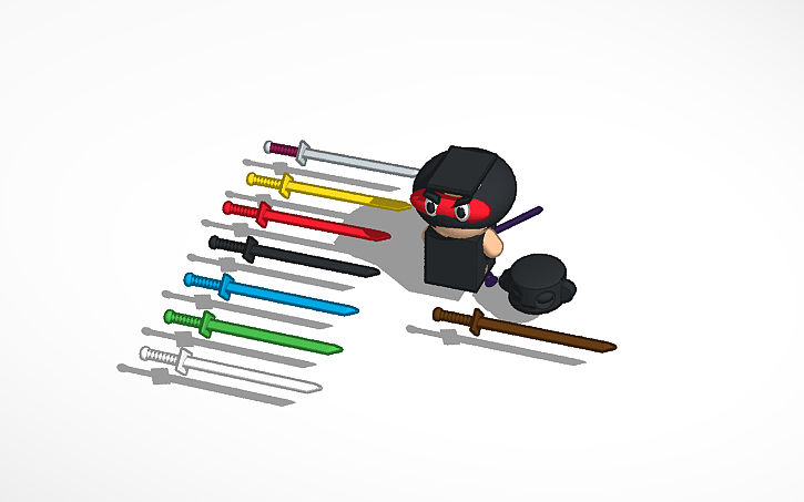 3D design Ninja - Tinkercad