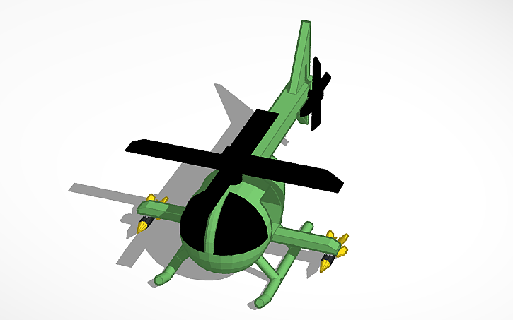 3D design RH-19 Forest Frog Helicopter | Tinkercad