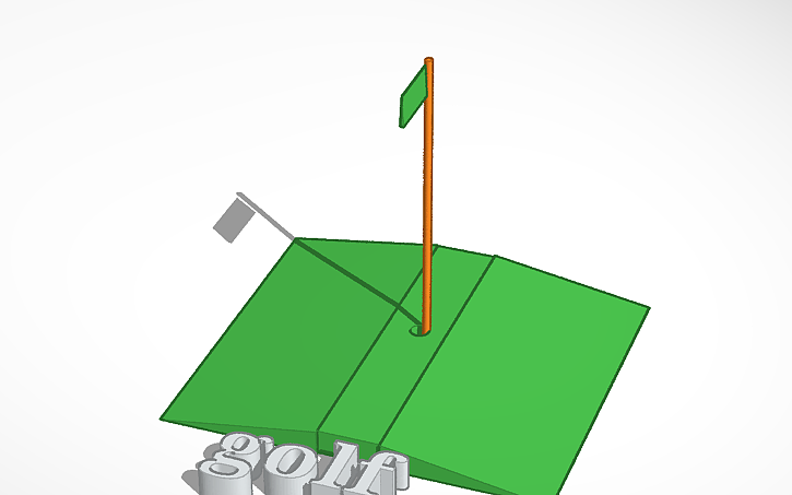 3D design golf | Tinkercad