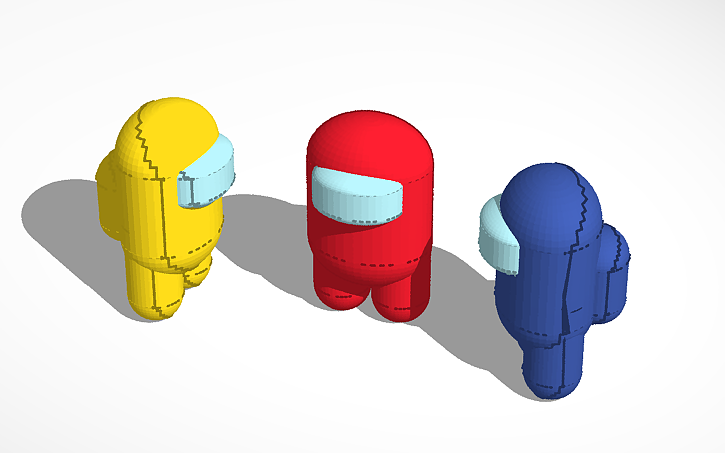 3D design among us | Tinkercad