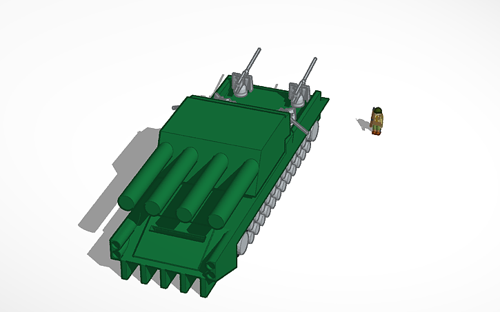 3D design USDA. Hell.Tank - Tinkercad