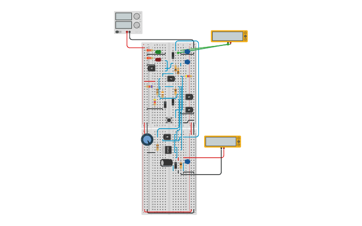 Circuit design ELB - Tinkercad