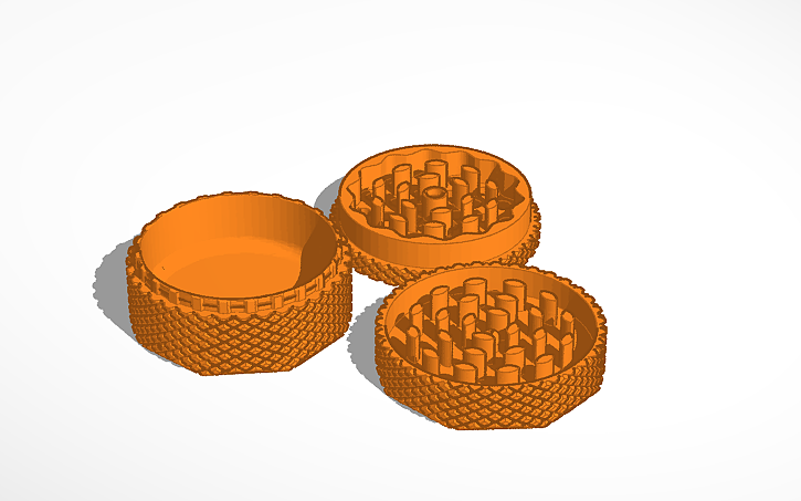 3D design Grinder - Tinkercad