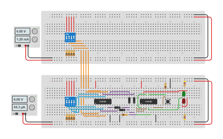 Circuit Design Aguilar Activity 5 Digital Combination Lock Tinkercad