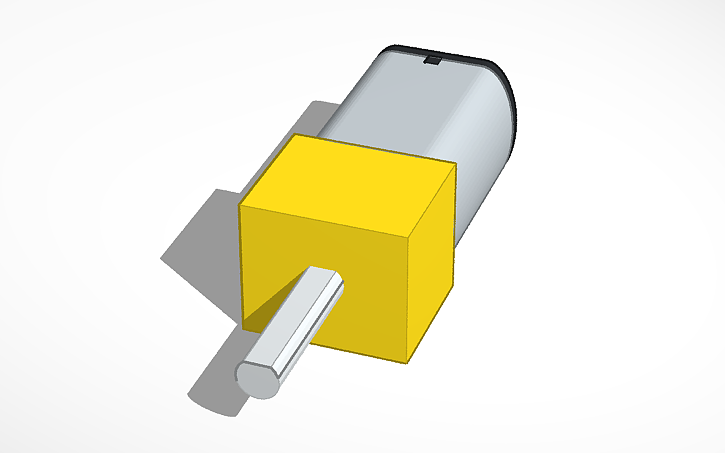 3D design N20 Motor - Tinkercad
