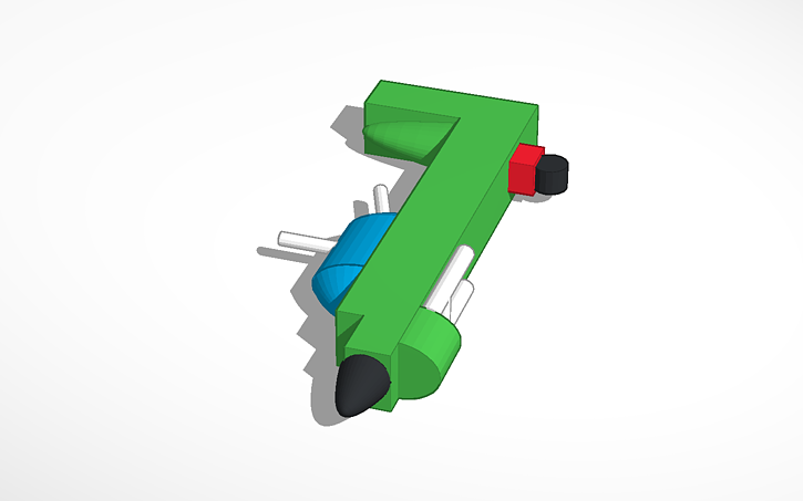 3D design Stuka body - Tinkercad
