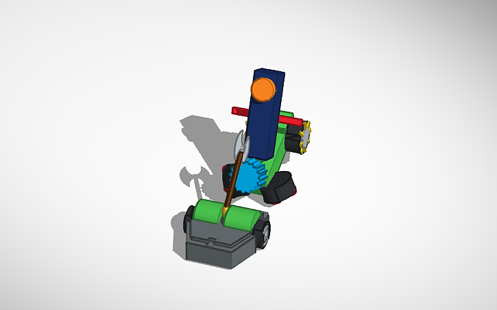 3D design HexBug VS Demo Derby Van - Tinkercad