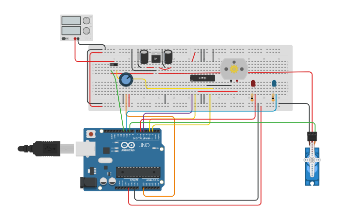 Circuit design Quiz - Tinkercad