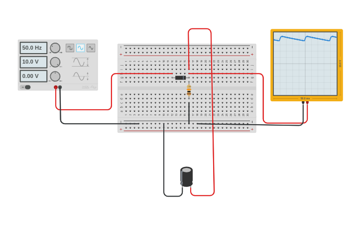 Circuit Design Half Wave Rectifier Filter Tinkercad