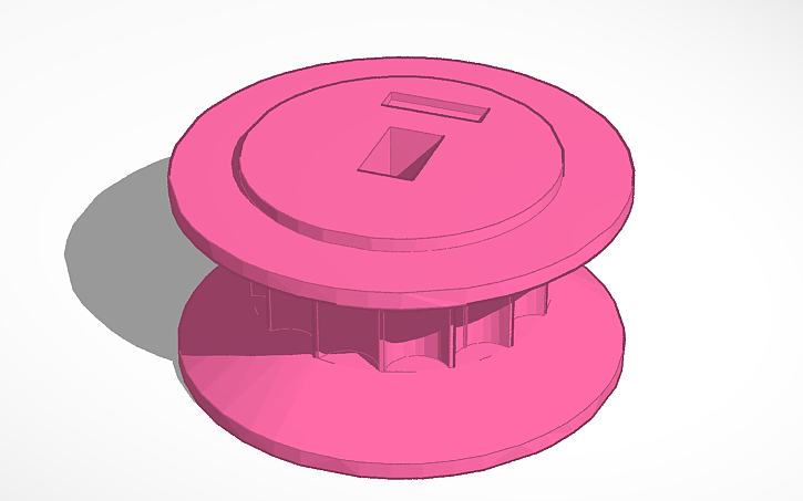 3D design Pulley - Tinkercad