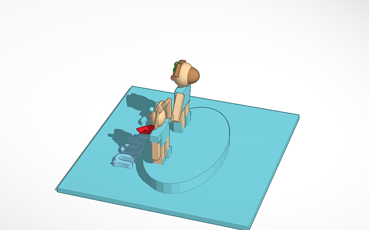 3D design For Mothers Day - Tinkercad