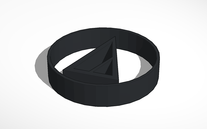 3d Design Iron Triangle Tinkercad