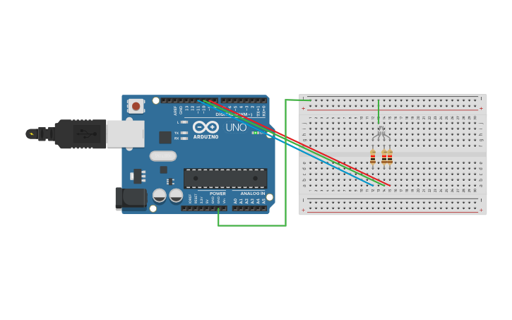 Circuit design Assignment2 Level 1 - Tinkercad
